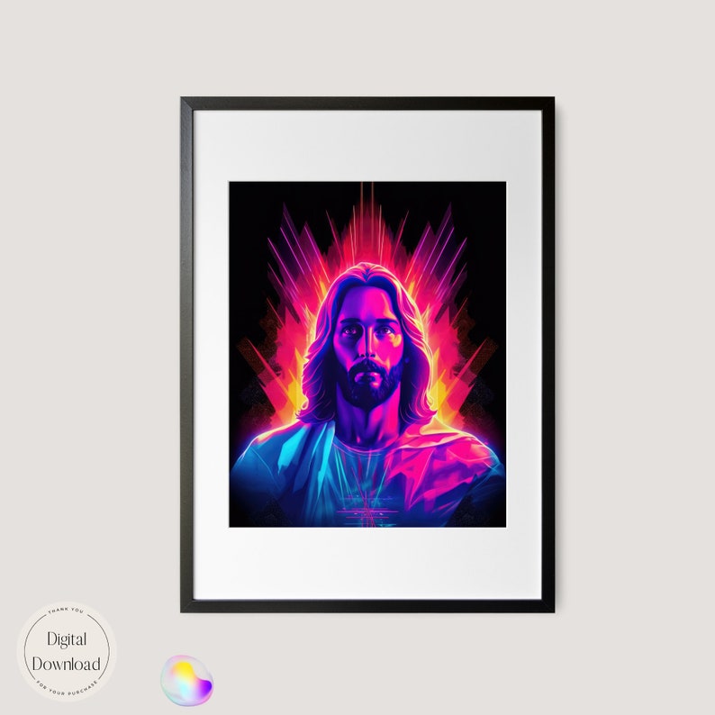 Jesus Christ Religious Printable Art 196 Instant Download - Etsy