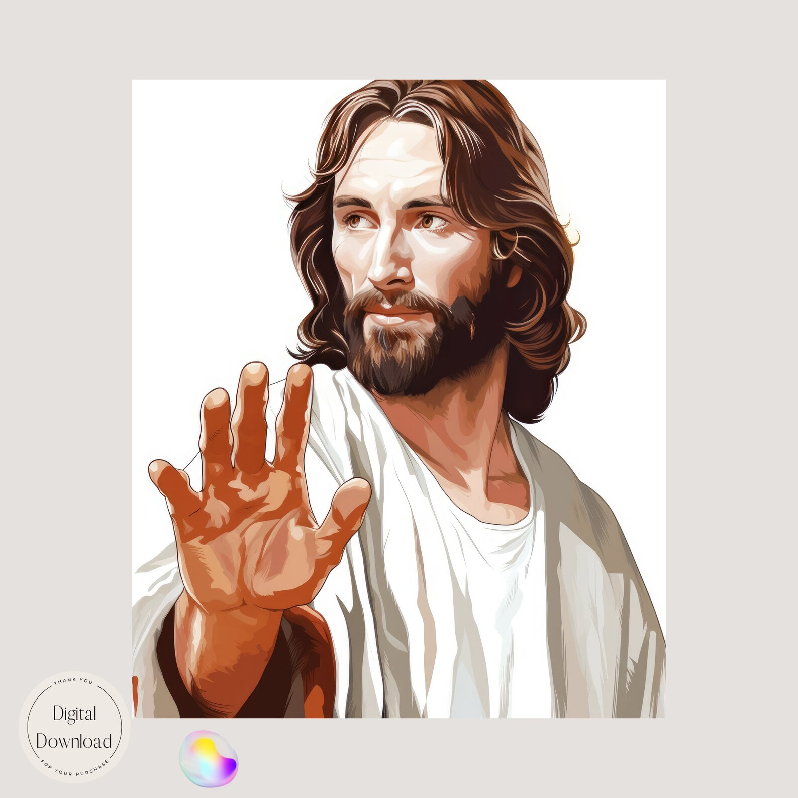 Jesus Christ Religious Printable Art 214 Instant Download - Etsy