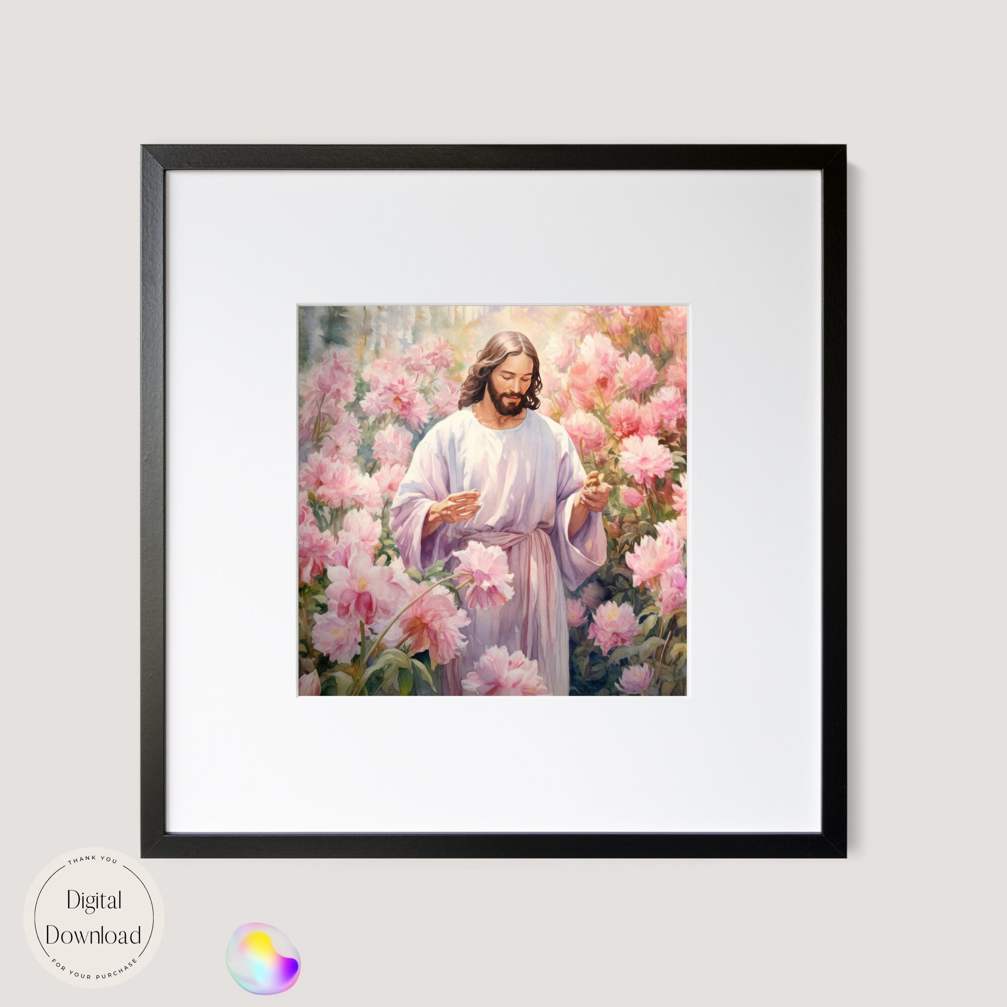 Jesus Christ Religious Printable Art 208 Instant Download - Etsy