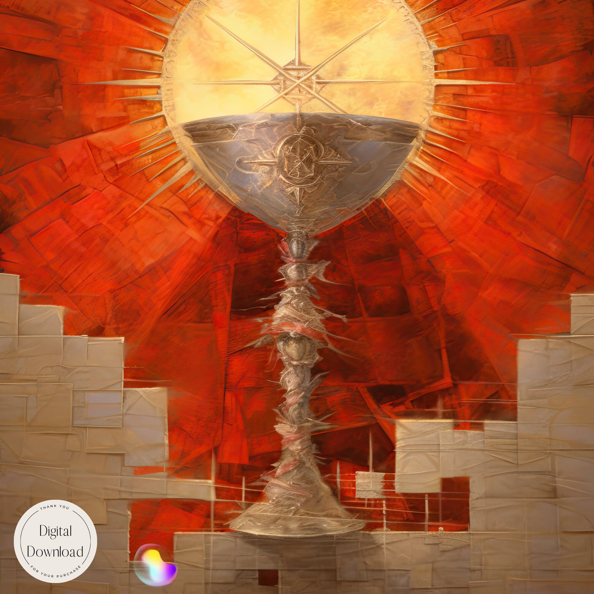 Eucharist Printable Art 3 | Instant Download | Holy Eucharist Icon ...