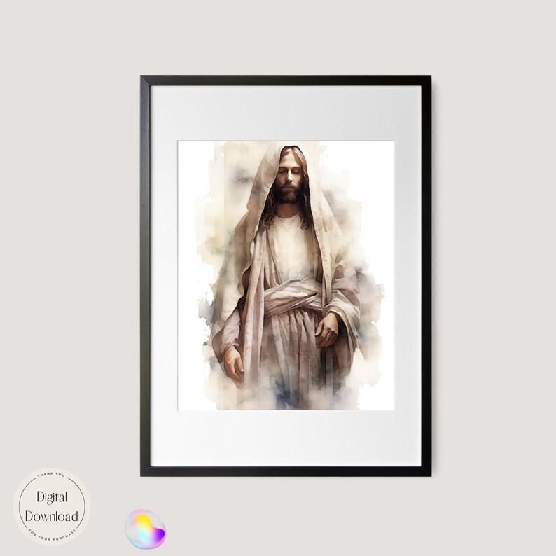 Jesus Christ Religious Printable Art 71 Instant Download - Etsy