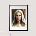 Divine Mother Mary Printable Posters Mother Mary Religious - Etsy