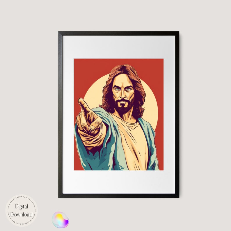 Jesus Christ Religious Printable Art 173 Instant Download - Etsy