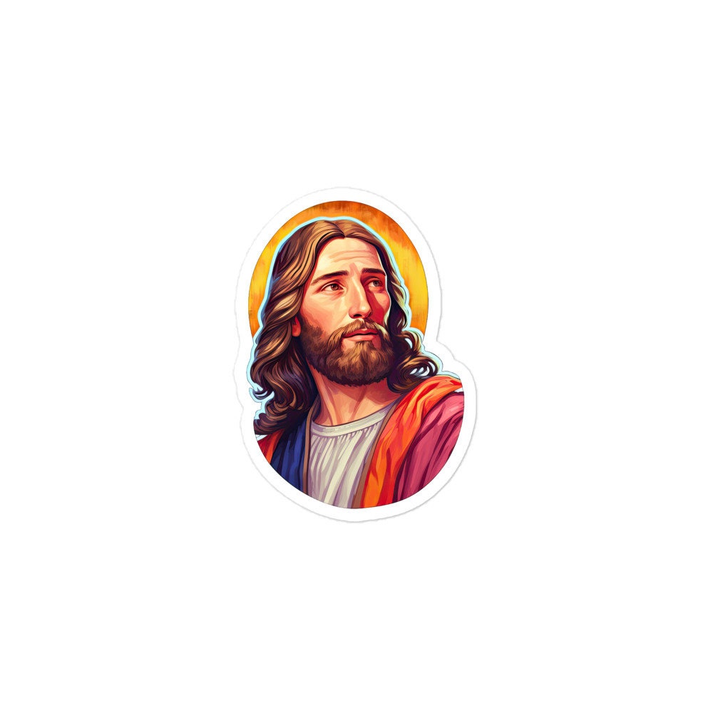 Messiah Jesus Christ Sticker for Prayer Journals Cute Jesus - Etsy