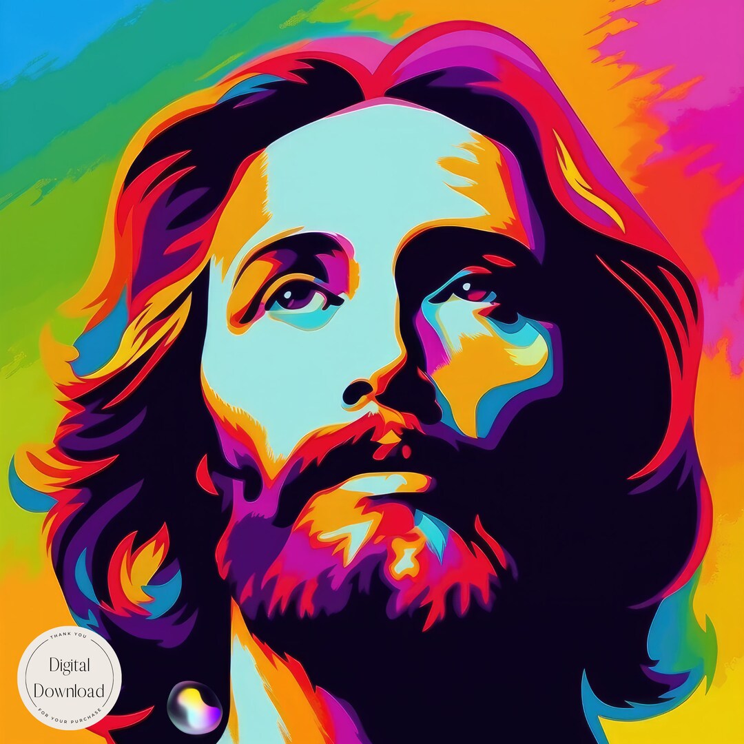 Jesus Christ Religious Printable Art 2 | Instant Download | Sacred ...