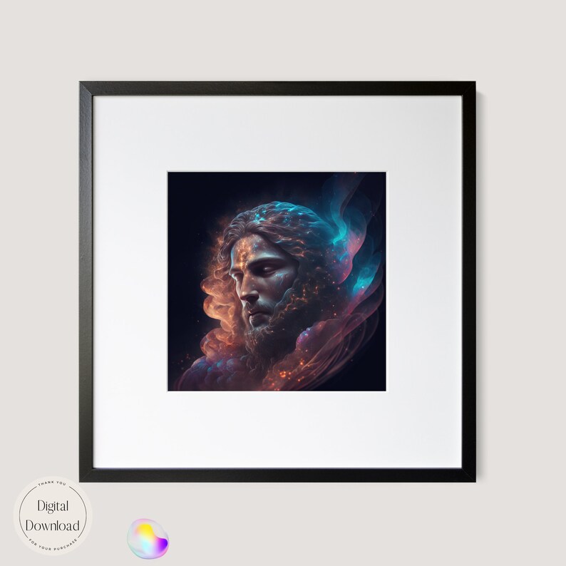 Jesus Christ Religious Printable Art 276 Instant Download Resurrection ...