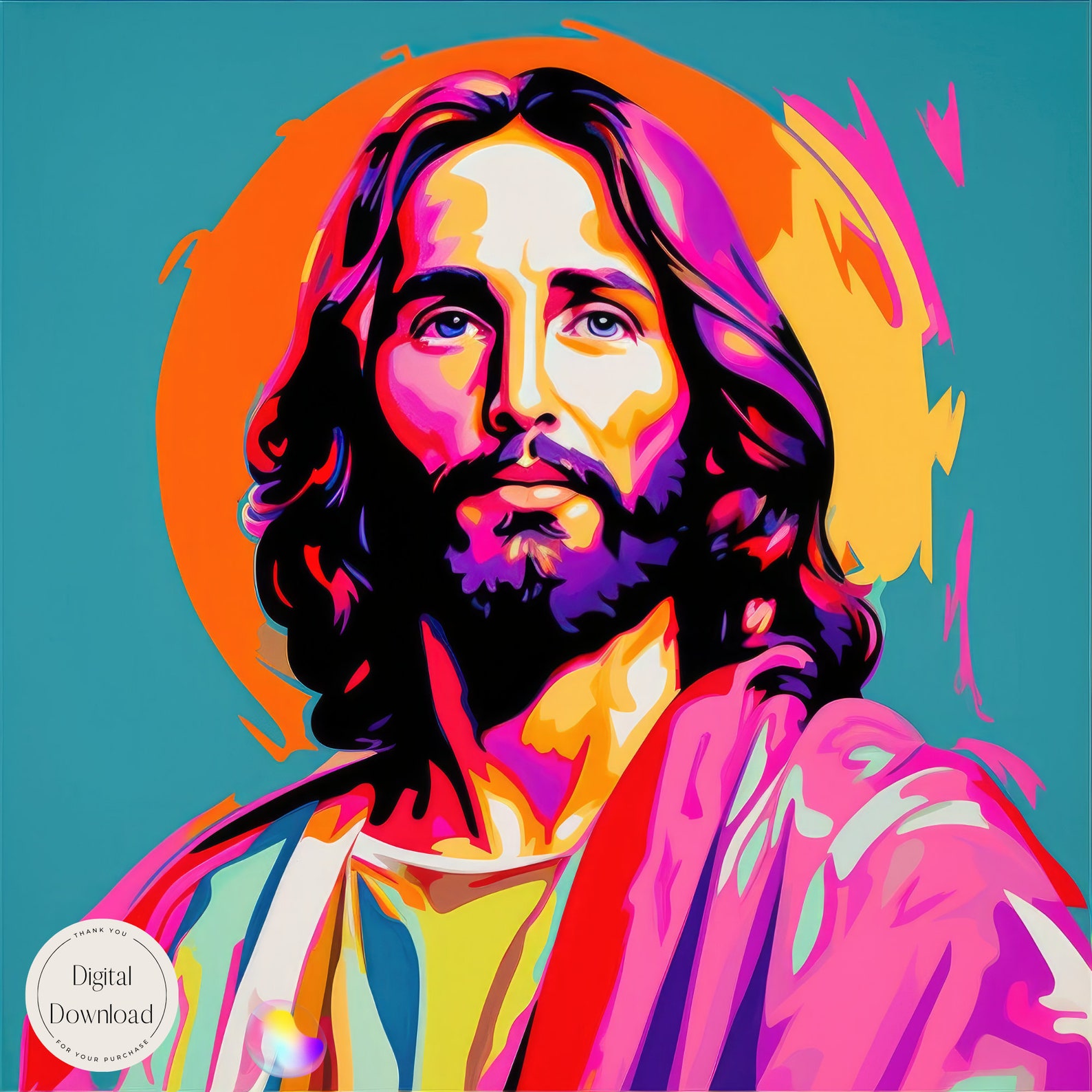 Jesus Christ Religious Printable Art 67 Instant Download - Etsy