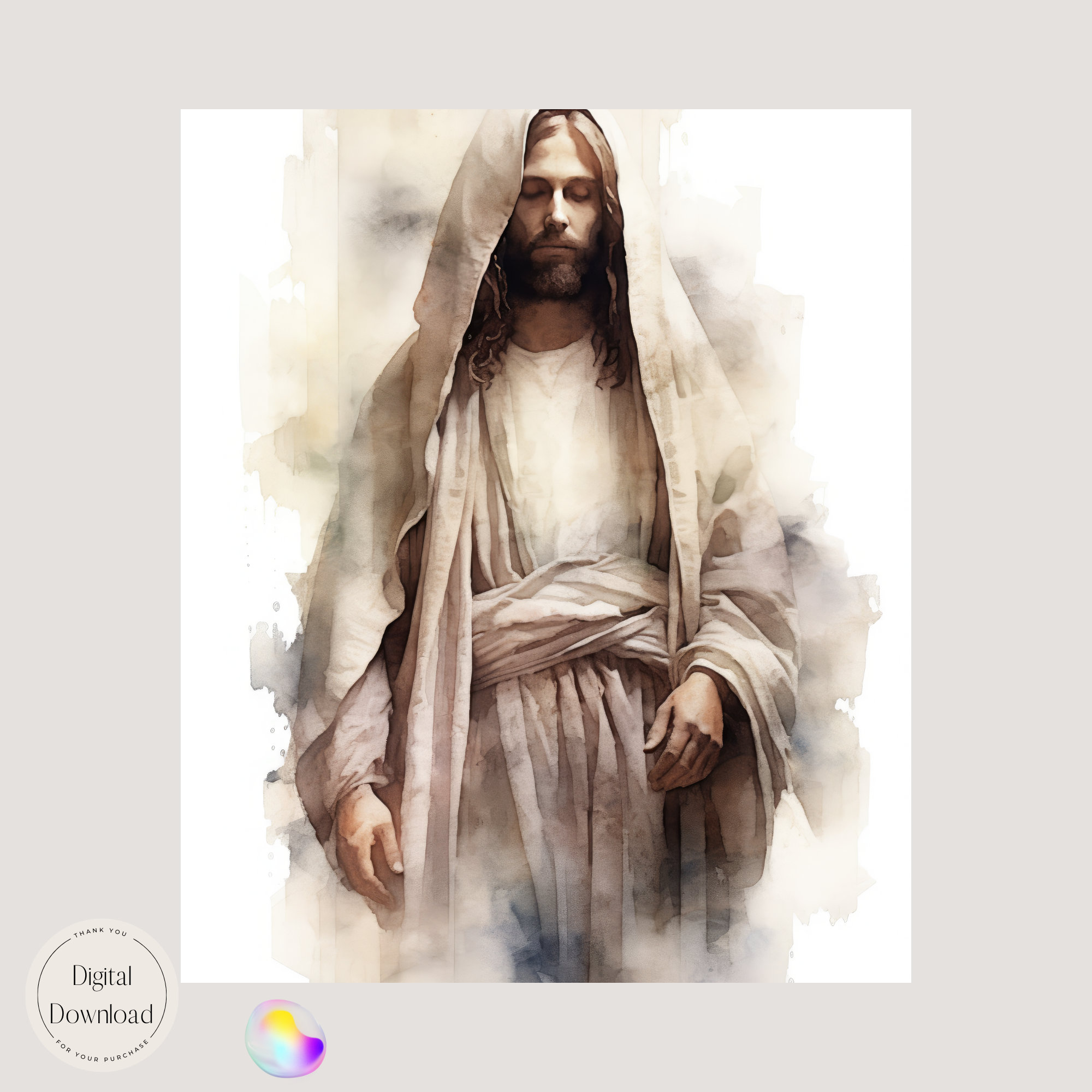 Jesus Christ Religious Printable Art 71 Instant Download - Etsy