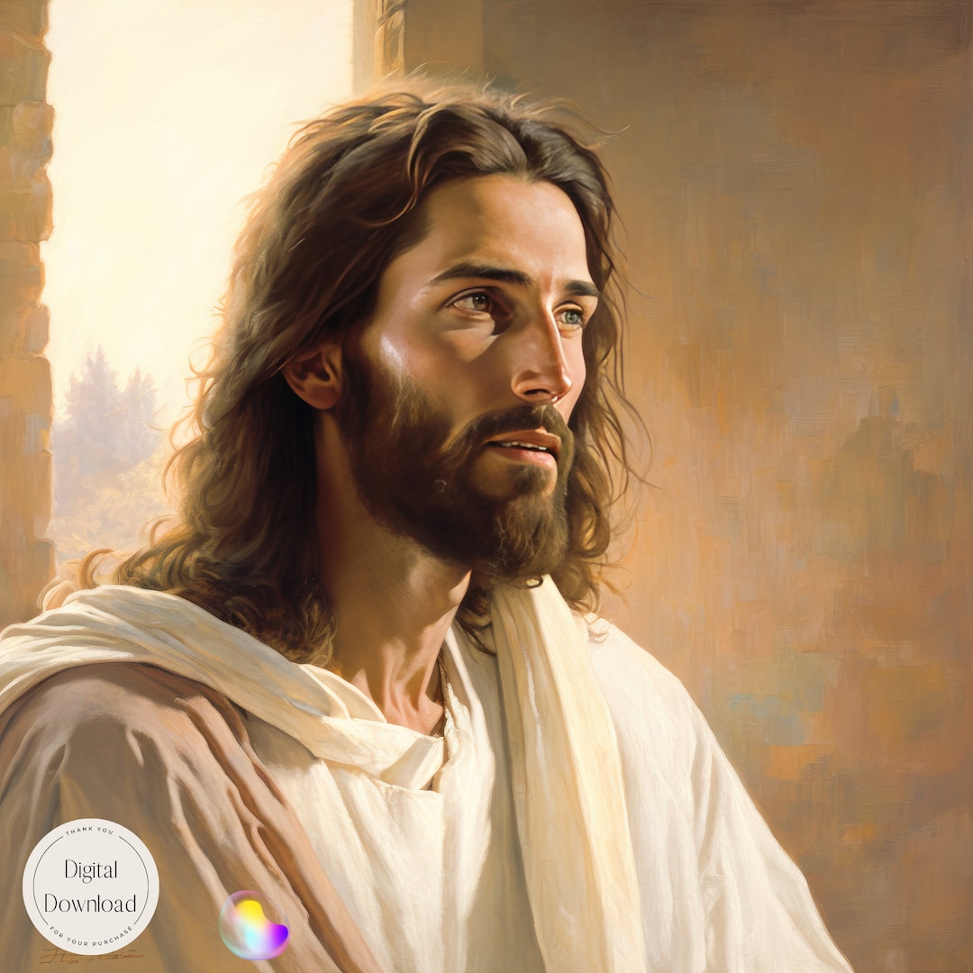 Jesus Christ Religious Printable Art 254 | Instant Download | Sacred ...