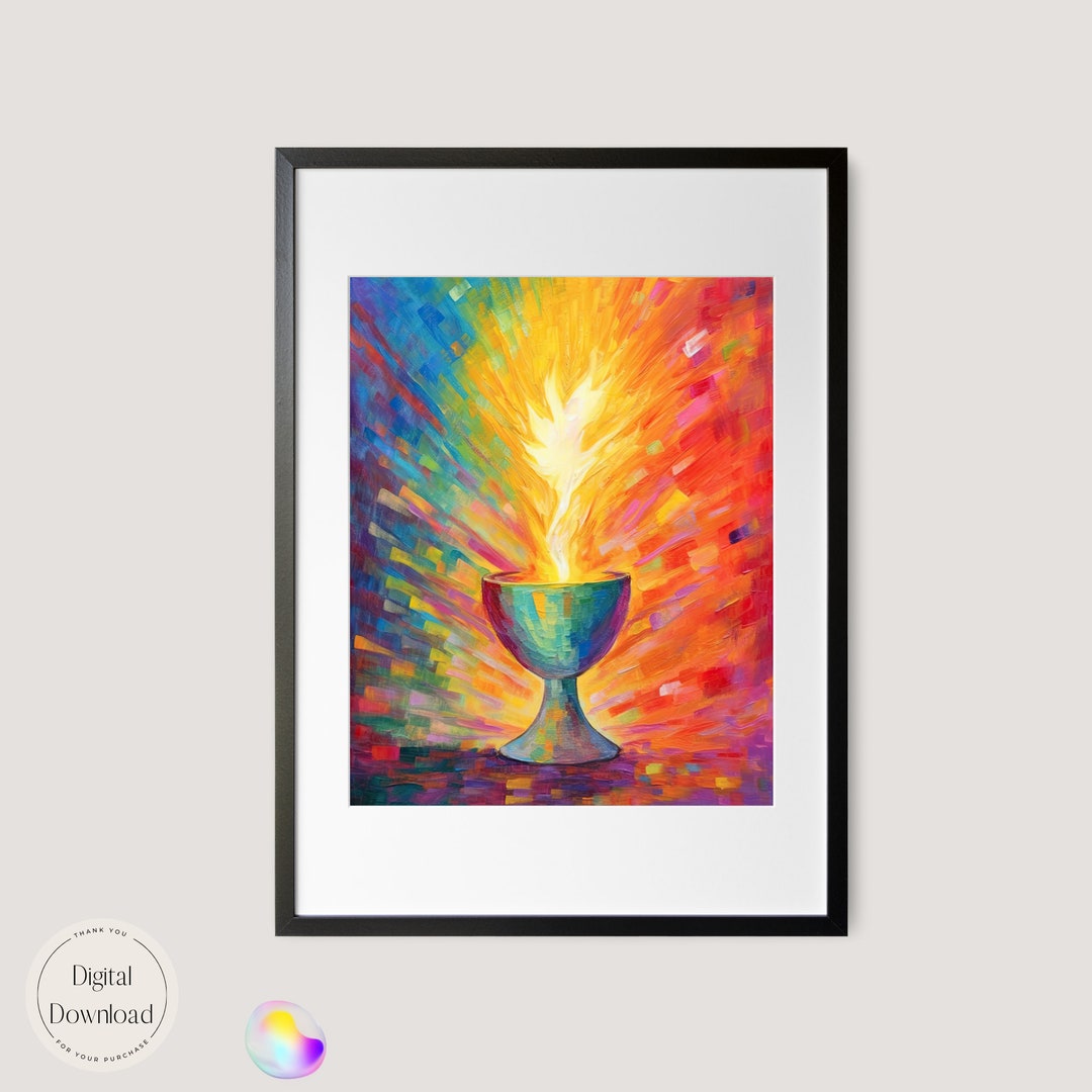 Eucharist Printable Art 8 Instant Download Sacrament of Holy Communion ...