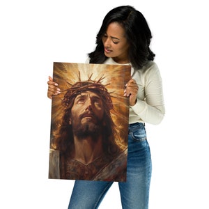 Messiah's Majesty: Jesus Poster | Christ the King | Easter Blessing ...