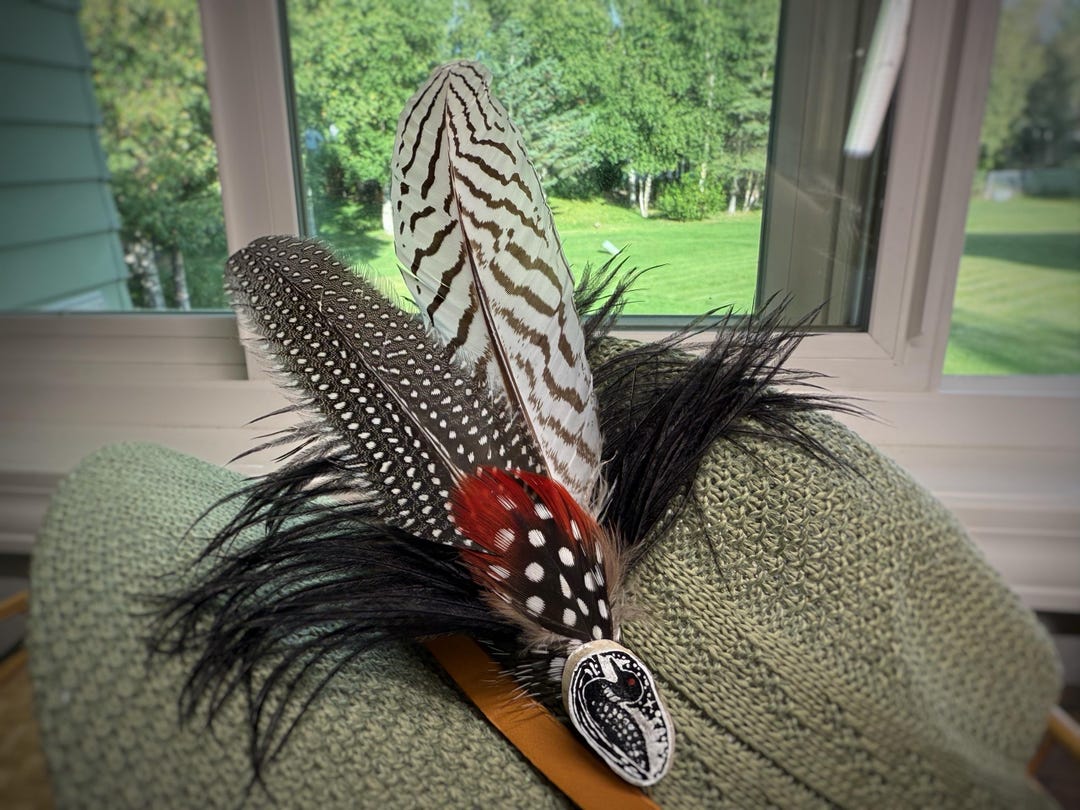 Common Loon Feathered Hat Pin - Etsy