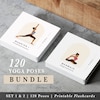 Printable Poster Acroyoga Poses Acro Yoga Beginner to Intermediate ...