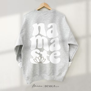 Namaste Sweatshirt | Unisex Heavy Blend Crewneck - Etsy