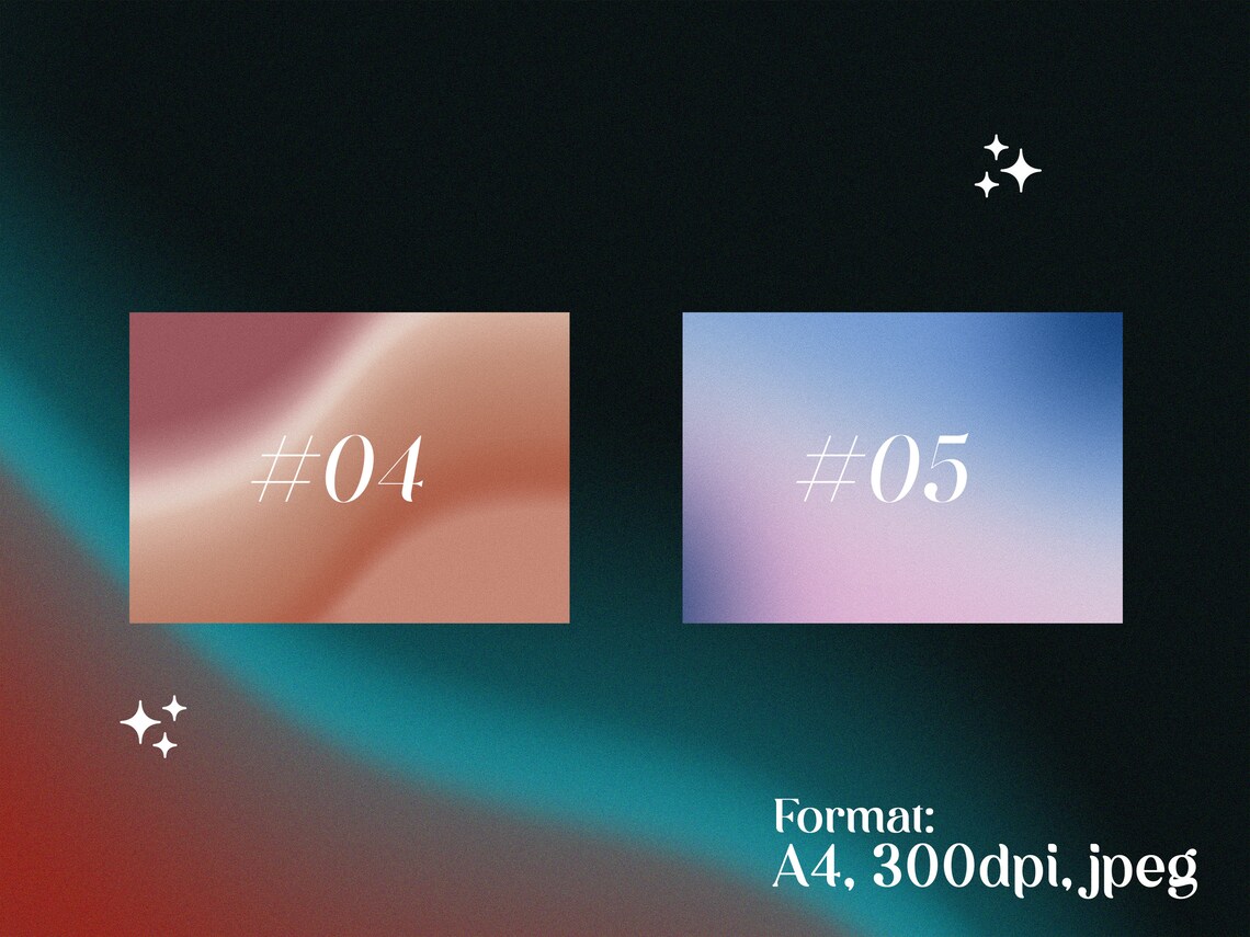 Gradient Background for Commercial Use Branding Packaging - Etsy