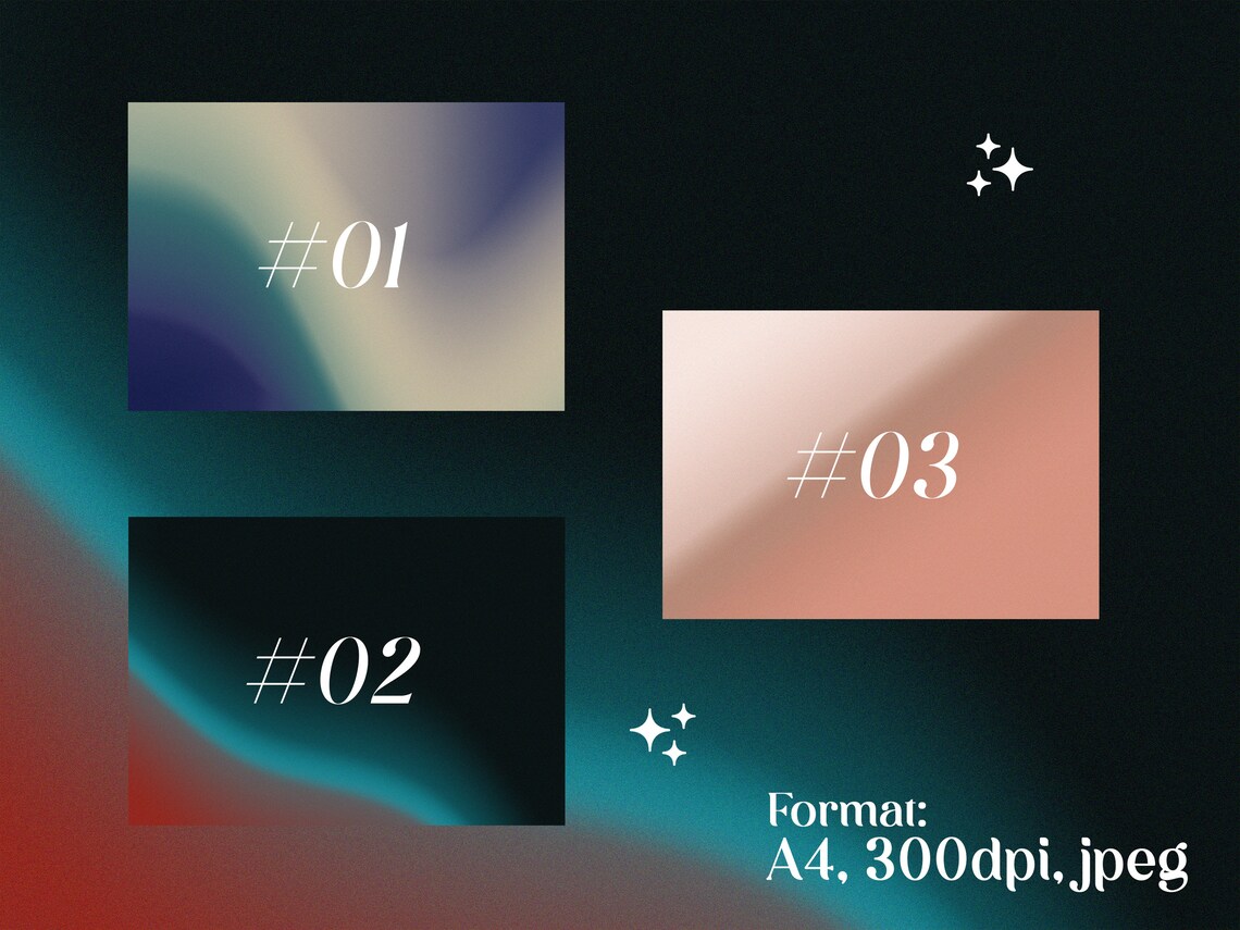 Gradient Background for Commercial Use Branding Packaging - Etsy