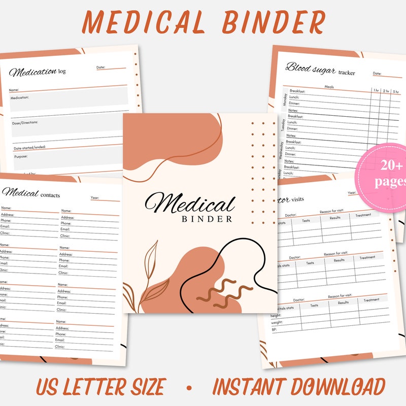 Medical Binder - Etsy
