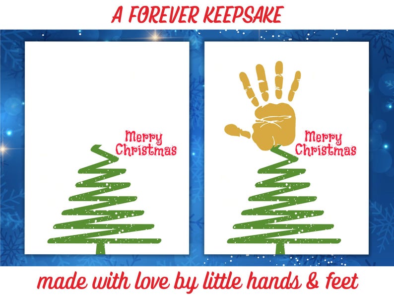 Handprint Art, Christmas Handprint Art, Kids Crafts, Handprint Craft ...