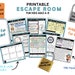 Escape Room for Kids, Printable Party Games, Birthday Bash Escape Room ...