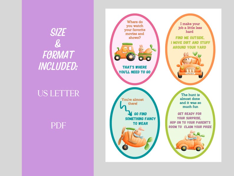Easter Scavenger Hunt, Easter Games, Kids Activities - Etsy UK