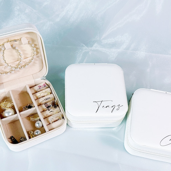 White Jewelry Box - Etsy