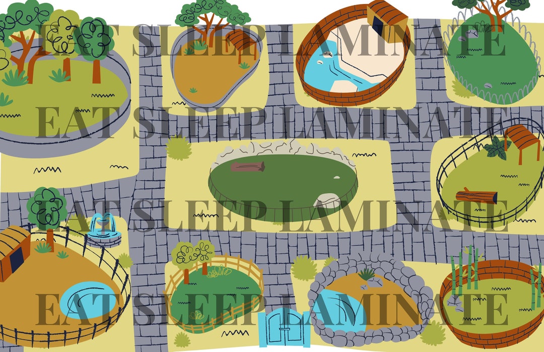 Zoo Animal Token Board (10 Tokens) - Pre-assembled Reward Charts for ...