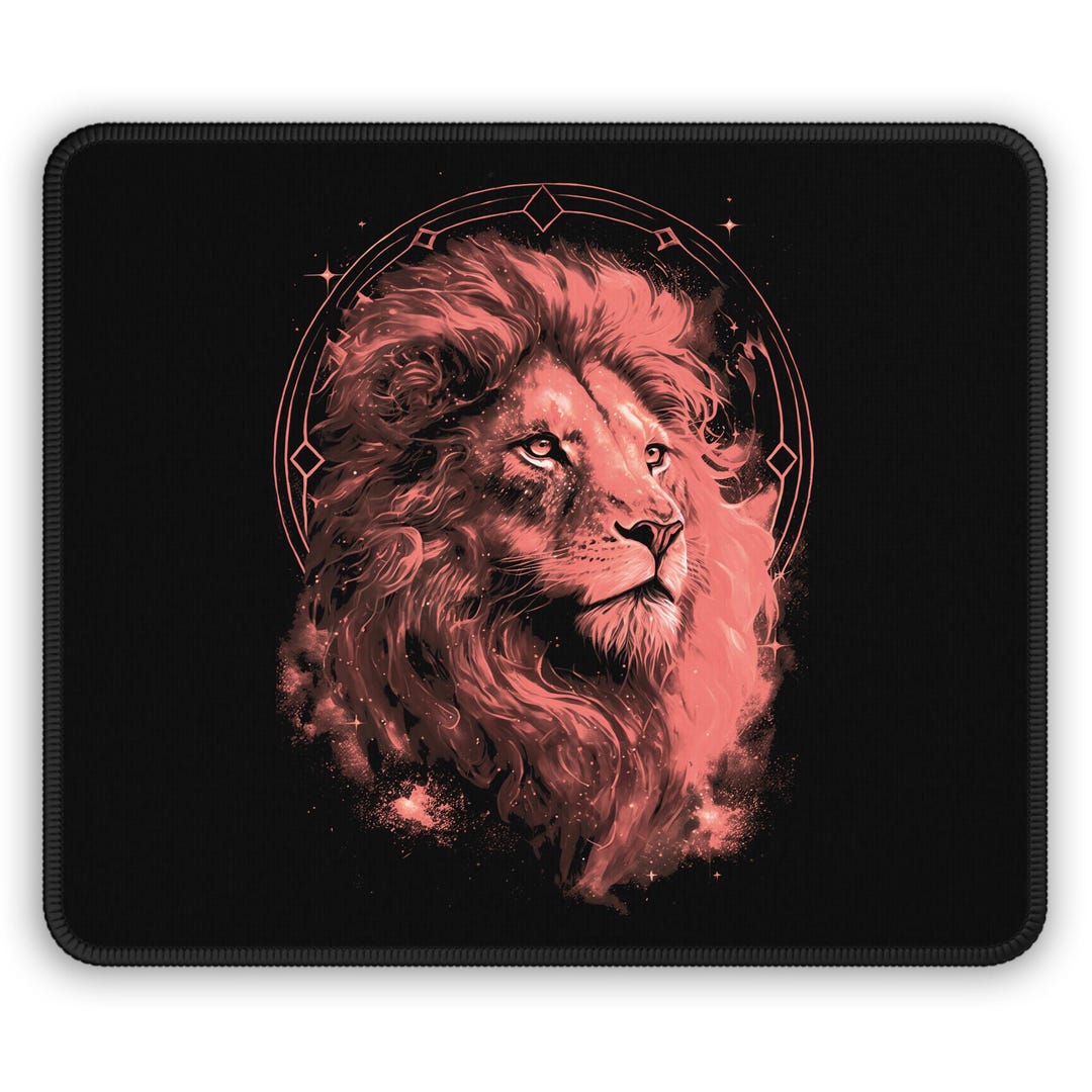 Leo Zodiac Gaming Mouse Pad - Astrology Horoscope Gamer Gift, Astrology ...