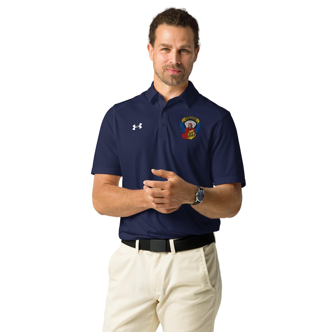 504th Parachute Infantry Regiment Under Armour® Performance Polo - Etsy