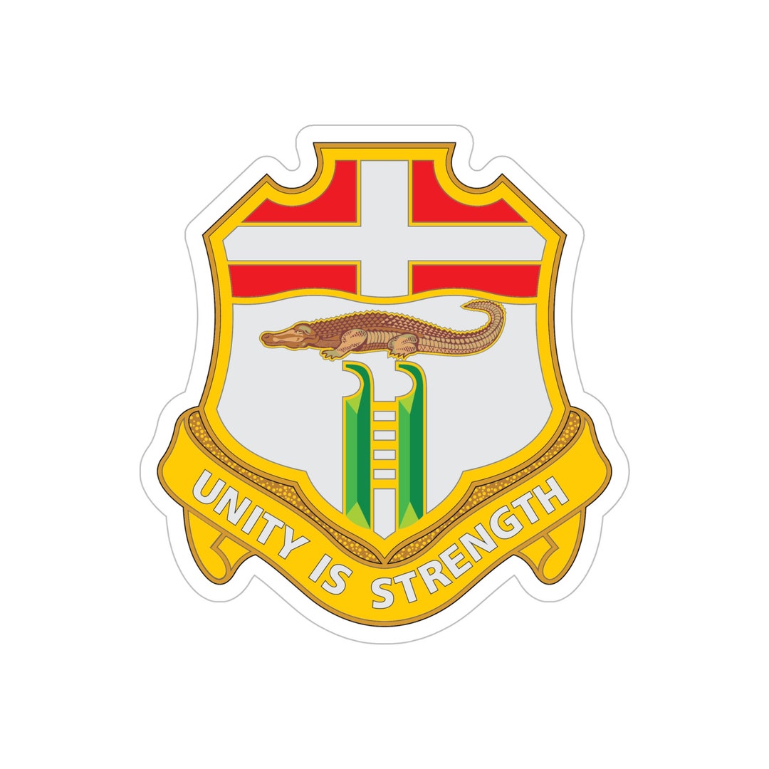 6th Infantry Regiment 1st Armored Division Transparent Vinyl Sticker - Etsy