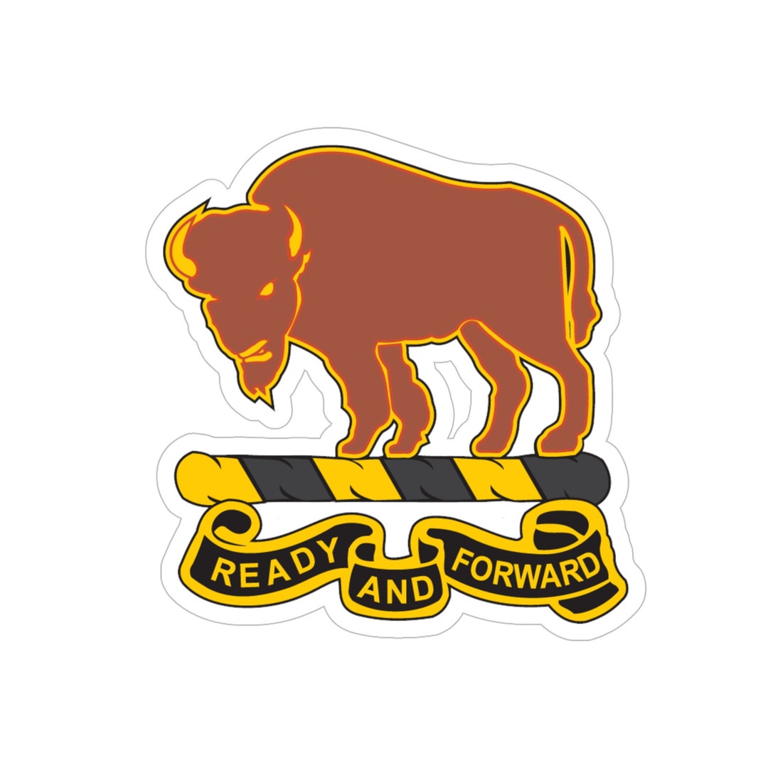 10th Cavalry Regiment Buffalo Soldiers Die-cut Vinyl Sticker - Honoring ...