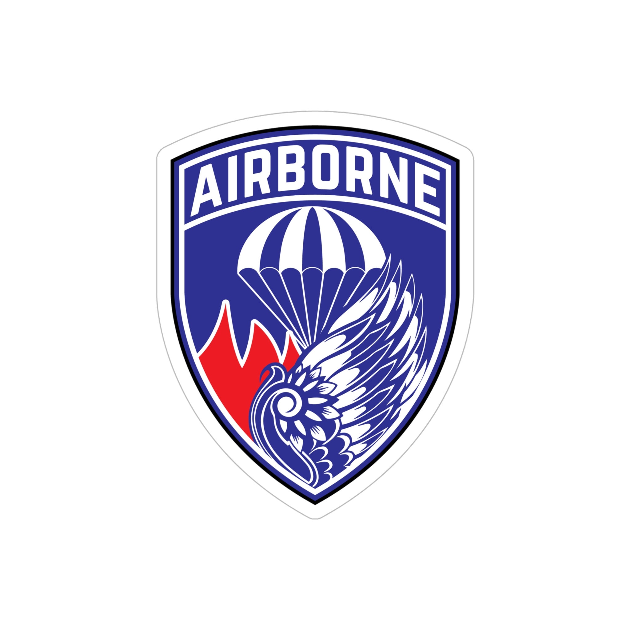 187th Infantry Regiment Transparent Outdoor Sticker - Etsy