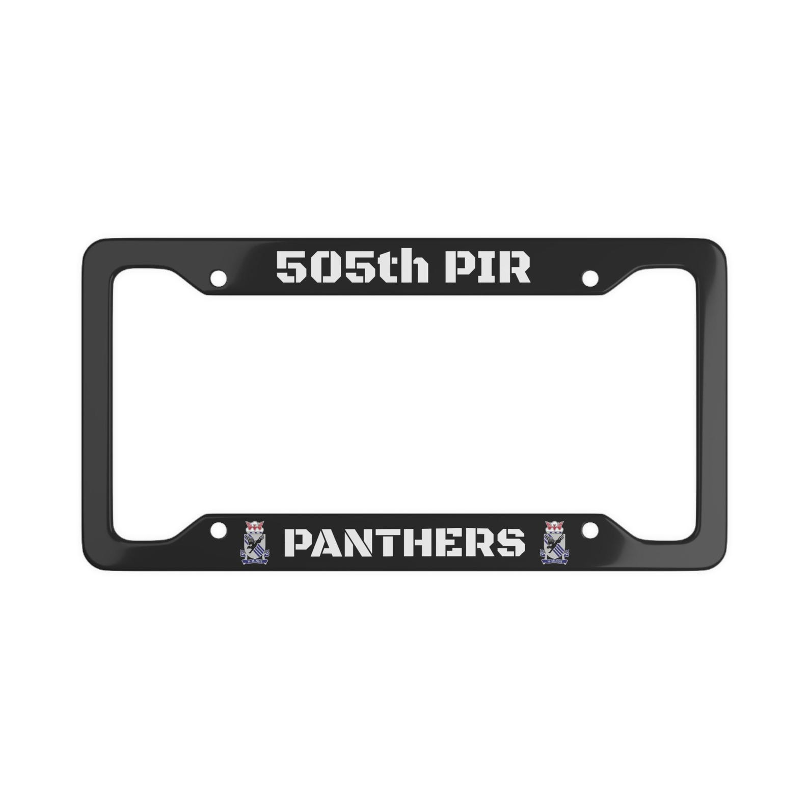 505th PIR "panthers" License Plate Frame - Etsy