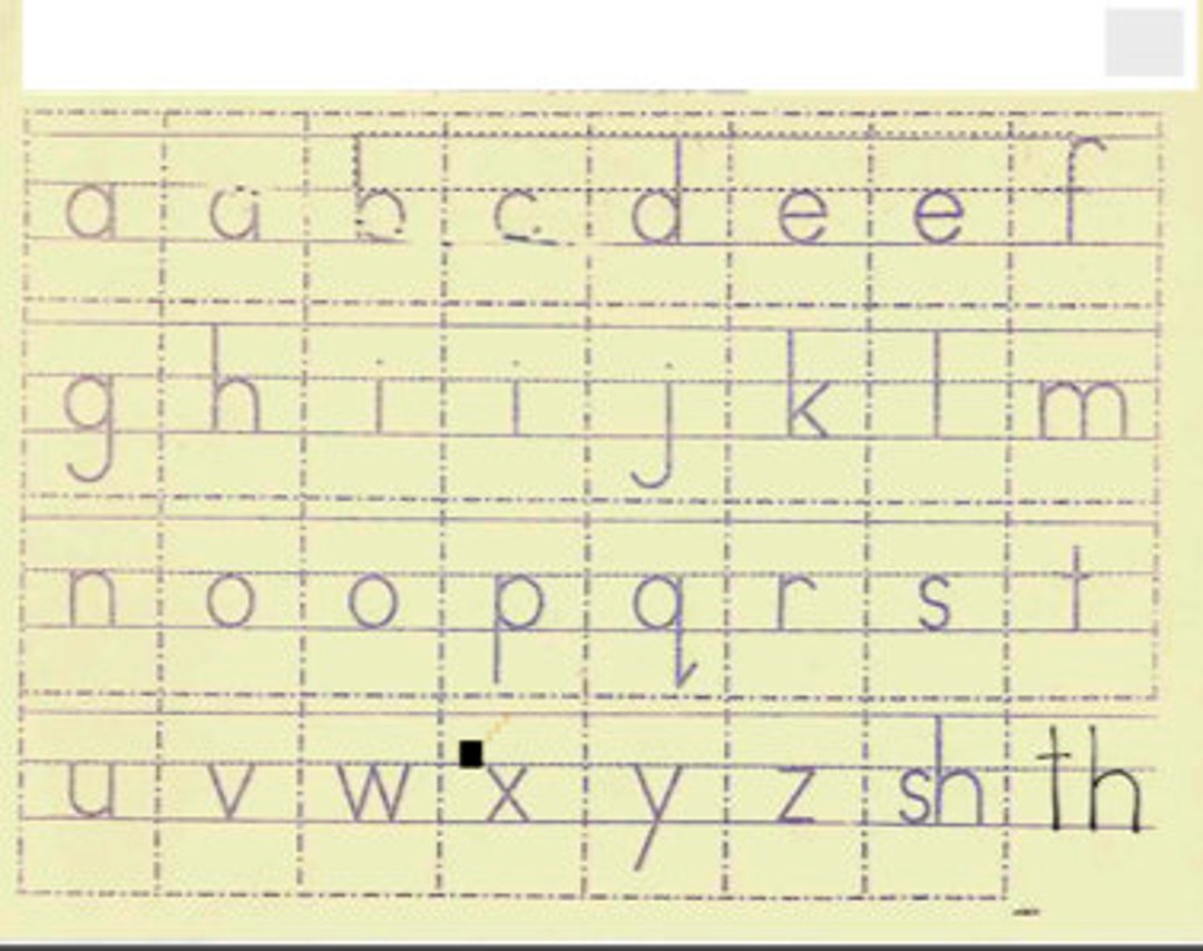 Printable Alphabet Letter Squares Including TH & SH Letter Card Cut ...