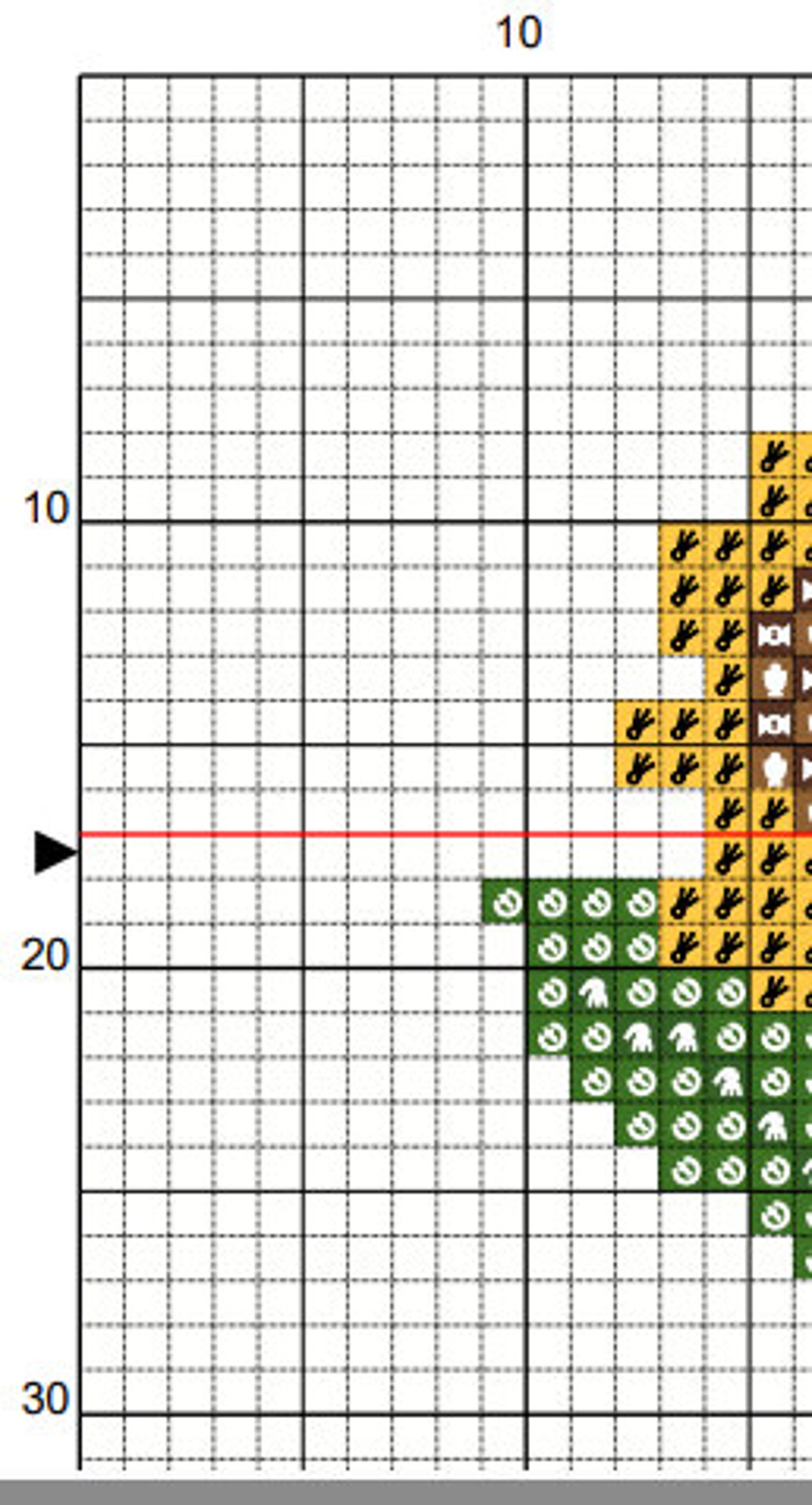 Mini Cute Sunflower Cross Stitch Pattern - Instant PDF Download ...