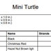 Mini Cute Sea Turtle Cross Stitch Pattern - Instant PDF Download ...