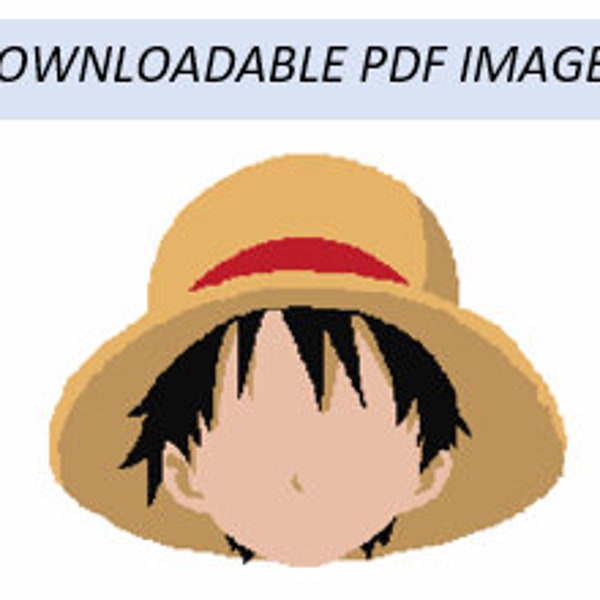 Cross Stitch One Piece Pattern - Etsy