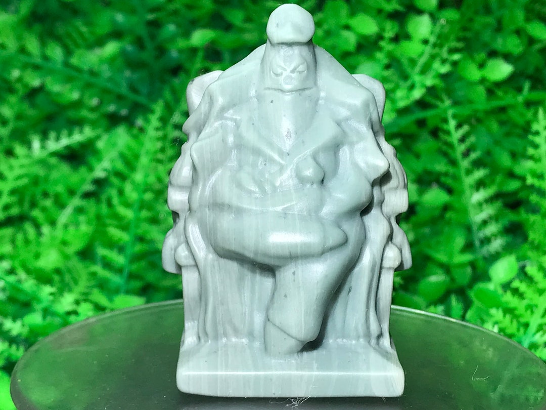 2.4 Natural Green Jade Crystal Cartoon Character Crystal Gift Random ...