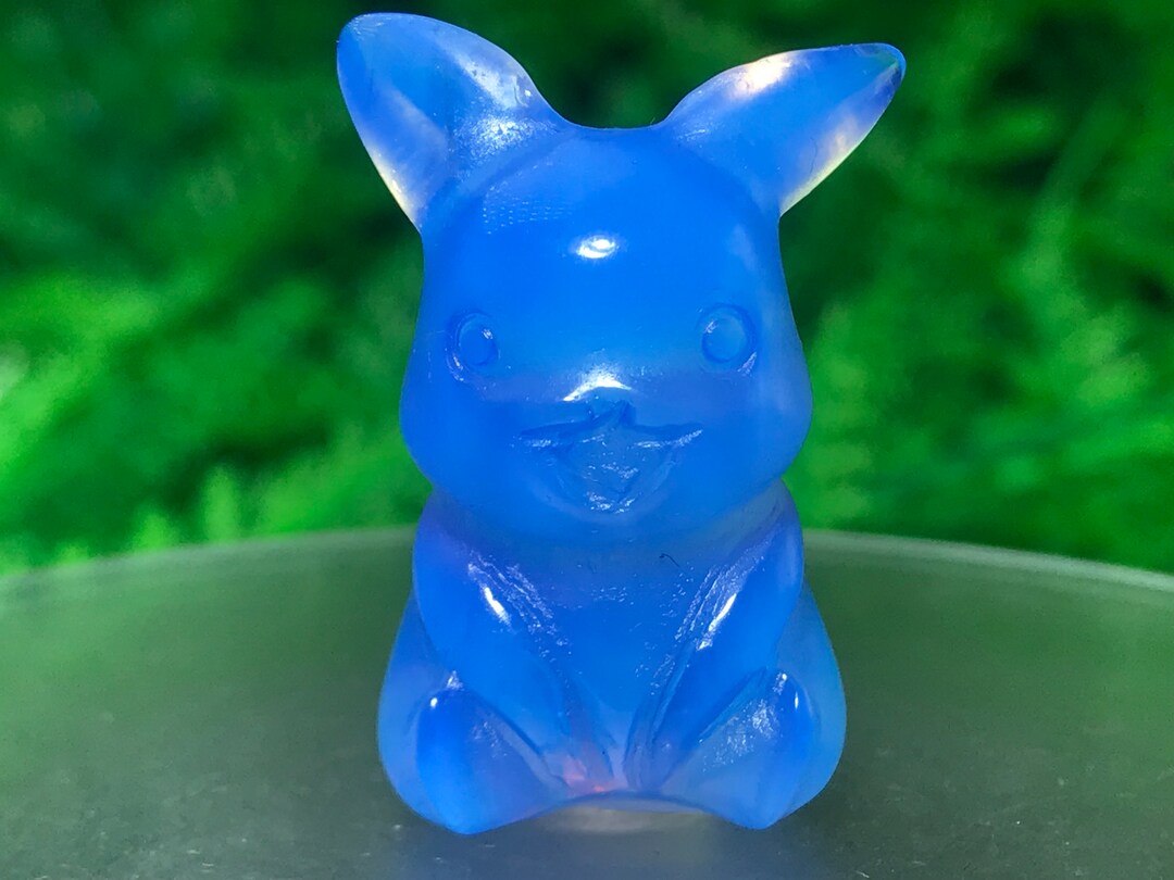 1.2 Blue Opal Crystal Pikachu Crystal Gift Random 1pc - Etsy