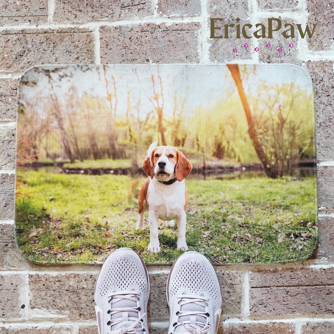 Personalized Pet Floor Mat, Pet Gifts, Custom Door Mat, Pet Door Mat ...
