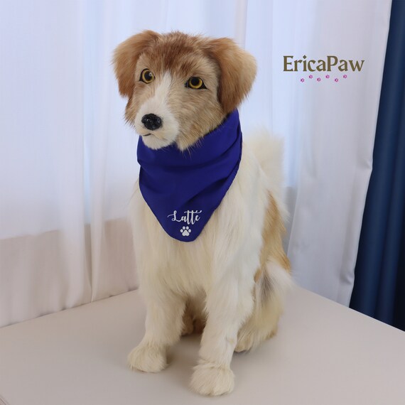 Personalised dog scarf store