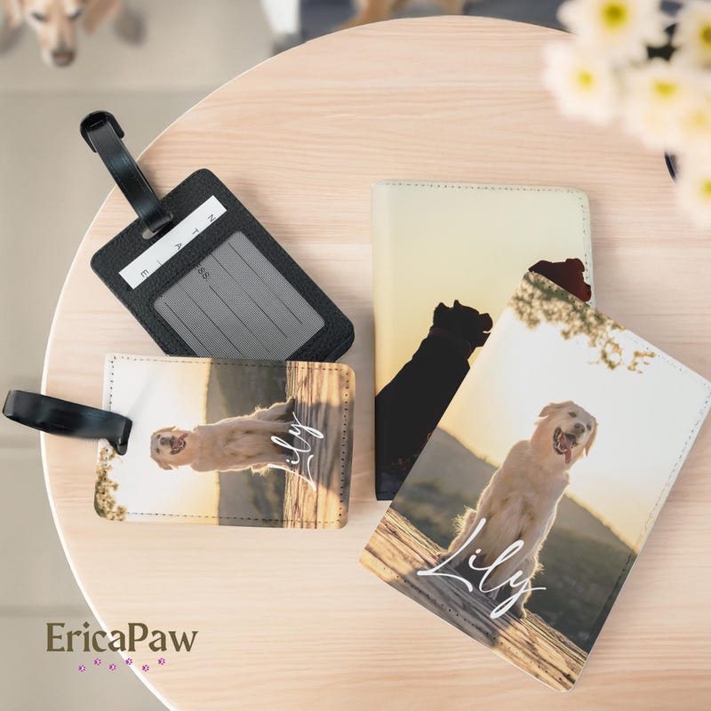 Luggage Tag Personalized With Picture - Etsy New Zealand