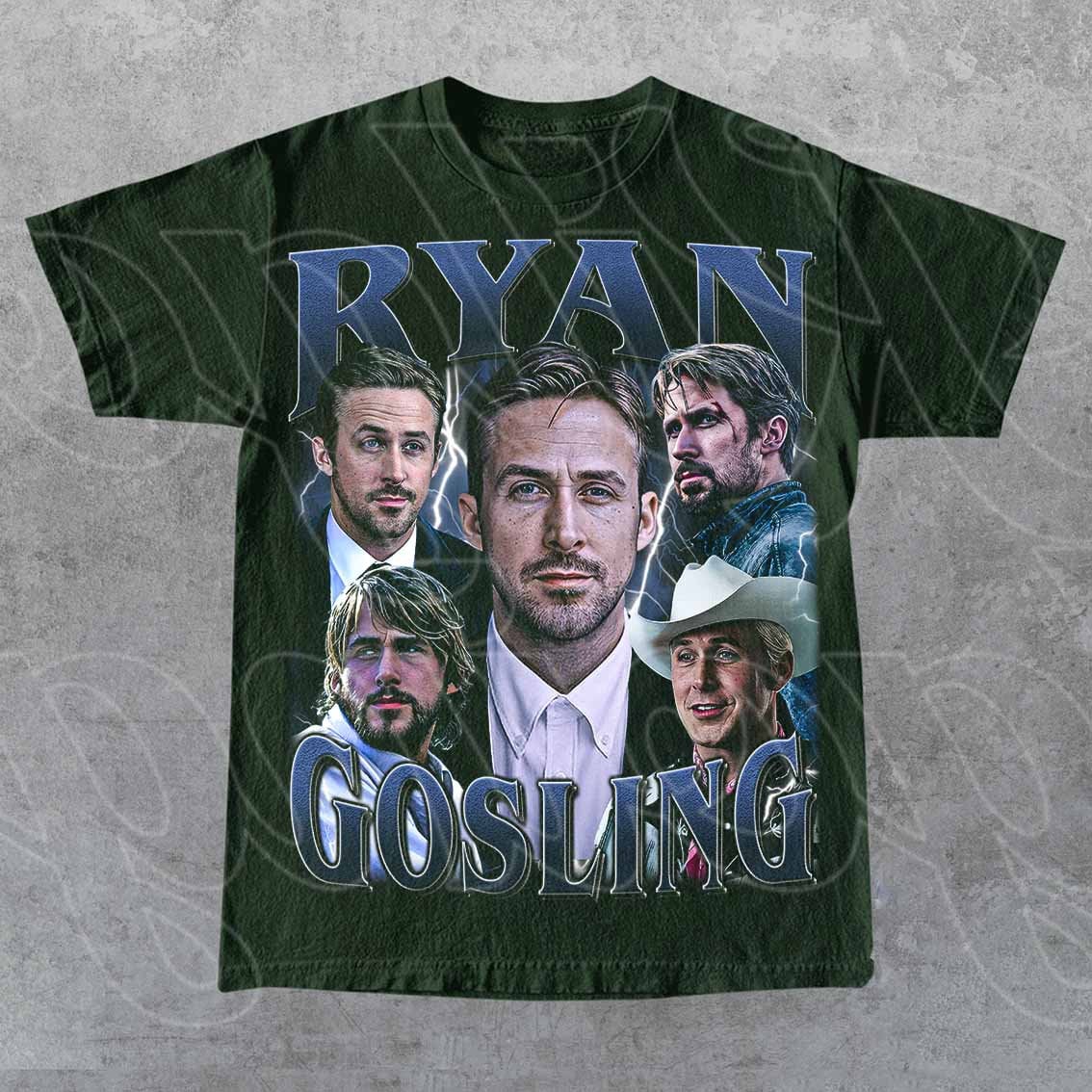 Limited Ryan Gosling Vintage T-shirt Gift for Woman and Man - Etsy