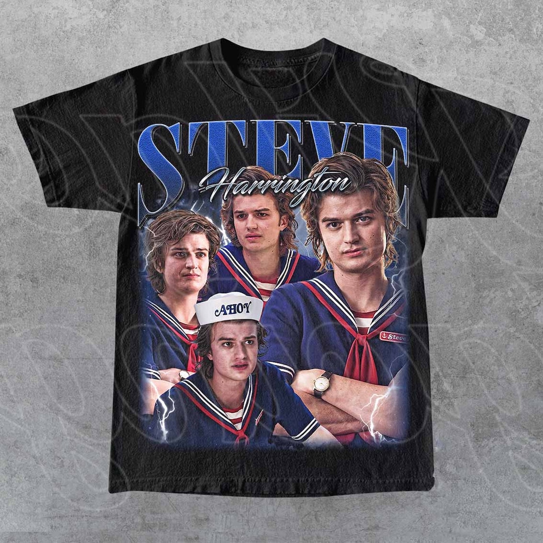 Limited Steve Harrington Vintage T-shirt, Gift for Woman and Man Unisex ...