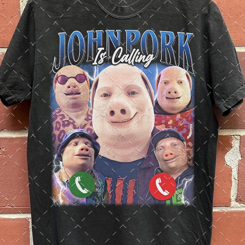 John Pork is Calling Shirt - Etsy