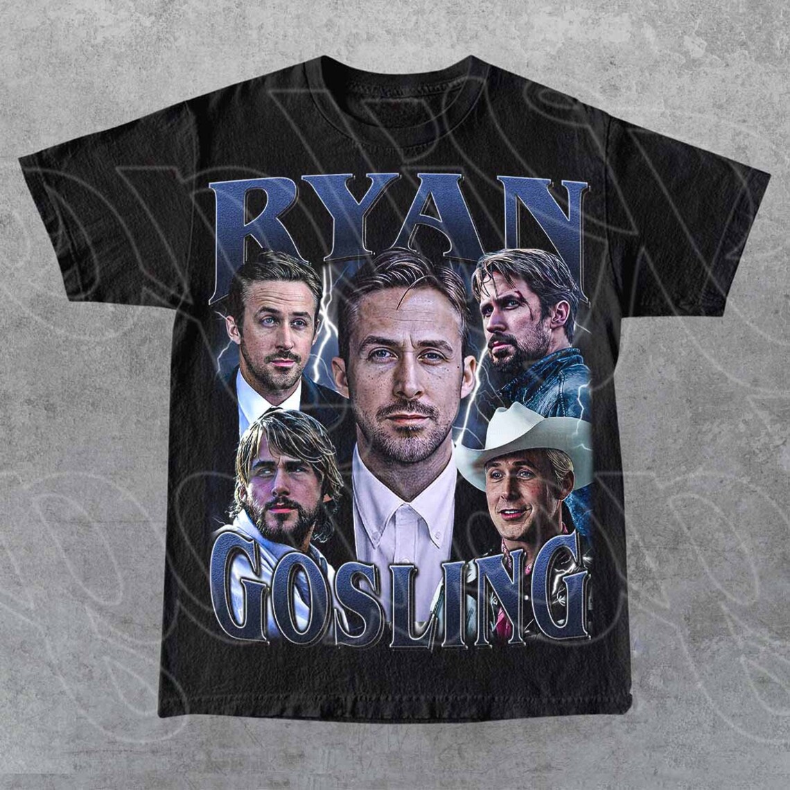 Limited Ryan Gosling Vintage T-shirt Gift for Woman and Man - Etsy