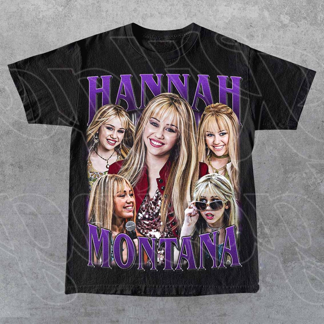 Hannah Montana Disney Channel Sitcom Tee – 2000s Pop Star Graphic Shirt ...