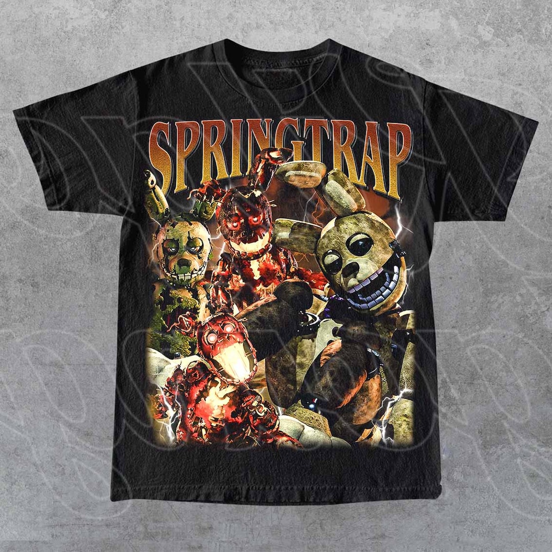 Limited Springtrap Five Nights at Freddy's T-shirt, Gift for Woman and ...