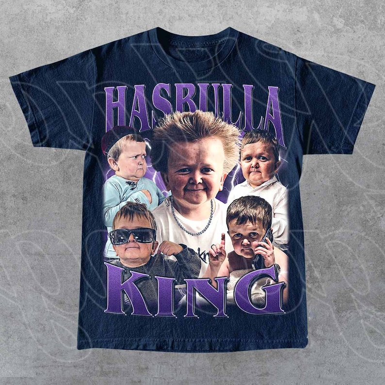 Limited King Hasbulla Vintage T-shirt, Gift for Woman and Man Unisex T ...