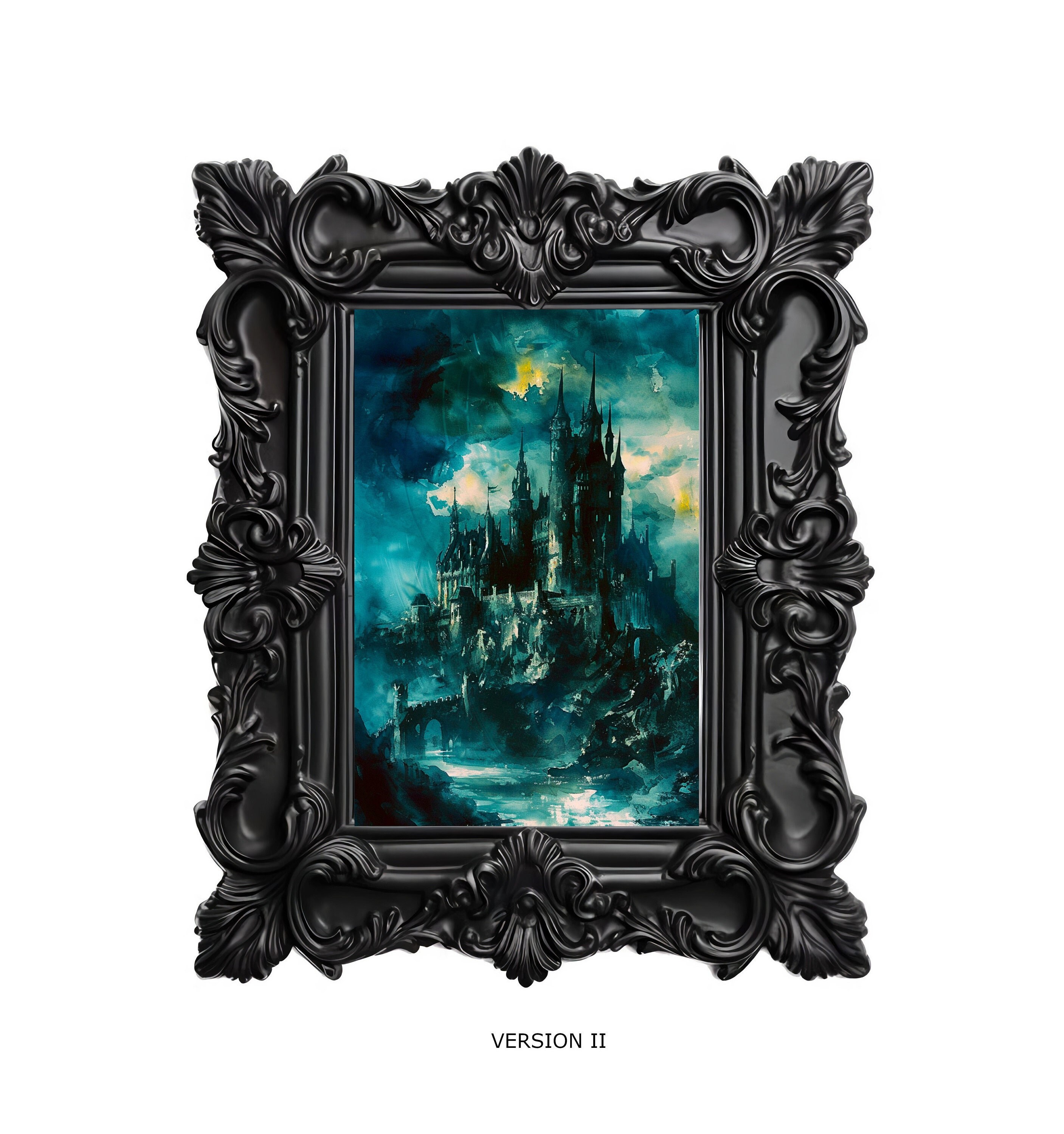 Oil Painting. Dracula Untold Series. Original Artwork. Painting. Print ...