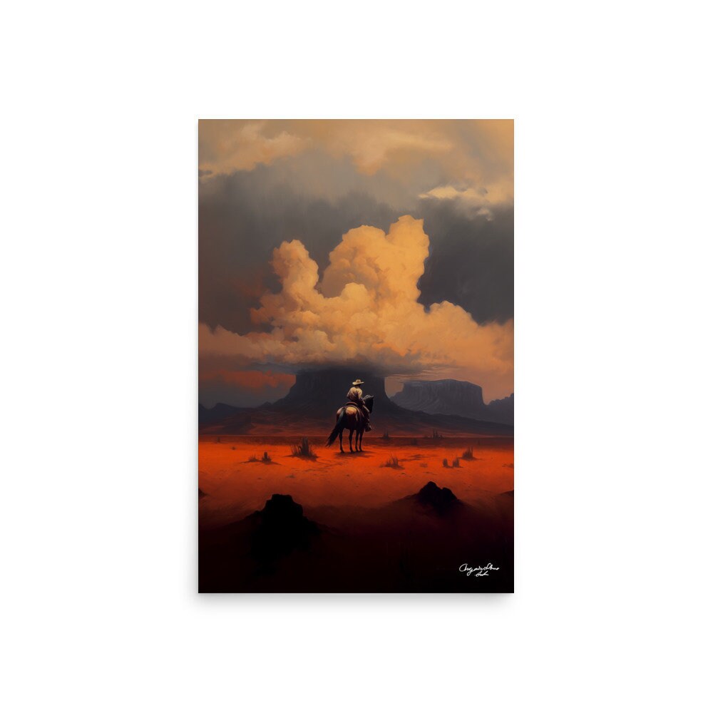 The Lone Ranger VIIX. Original Oil Artwork. Cowboy Western Painting ...